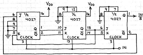 Electronic Circuits For Beginners Divide By 5 Counter