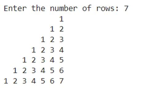 Pattern Programs In Python Shiksha Online