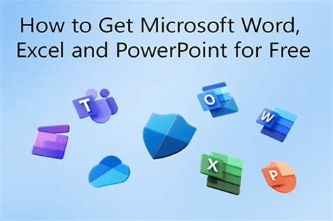 How To Get Microsoft Word Excel And PowerPoint For Free