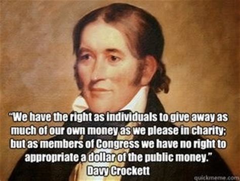 Davy Crockett Political Quotes Quotesgram
