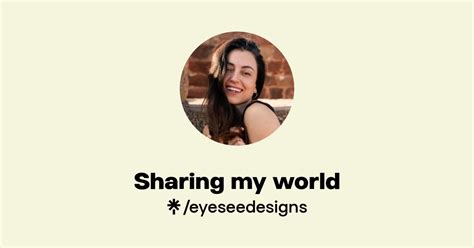 Sharing my world | Instagram | Linktree