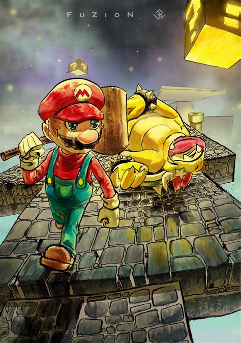 Mario X Bowser By Tjfuzion On Deviantart