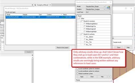 Structural Analysis Toolkit Resultsbuilder Reviewing Stored Results In Revit Autodesk Community