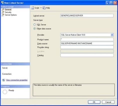 Configure Generic Sql Server Linked Server Names Sql Server Sql Server