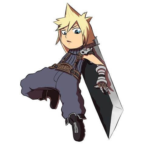 Cloud From Final Fantasy 7 Ssbu By Dizzys Stuff On Deviantart