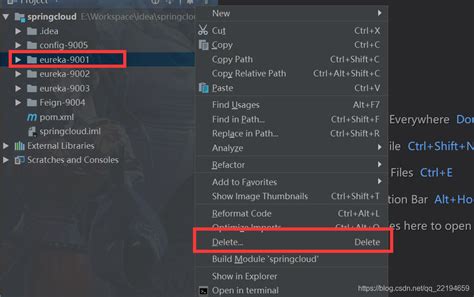 Idea创建多模块springboot项目、导入多模块、删除多模块一个模块被多个springboot项目导入 Csdn博客
