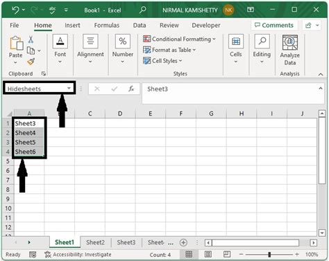 How To Automatically Hide Specific Worksheets When Opening An Excel File