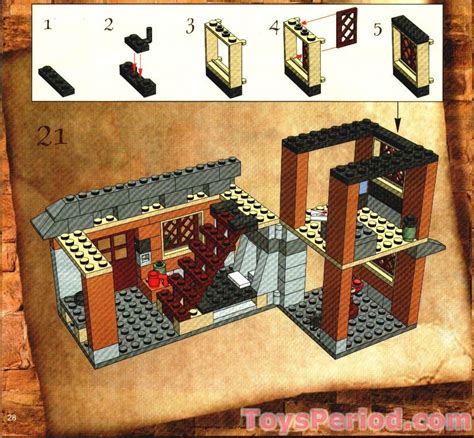 LEGO 4728 Escape From Privet Drive Instructions And Parts List