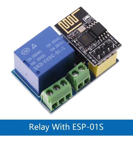 Kit Esp01 Y Modulo Rele Domotica Wifi Esp 01 Arduino Serial Mercadolibre