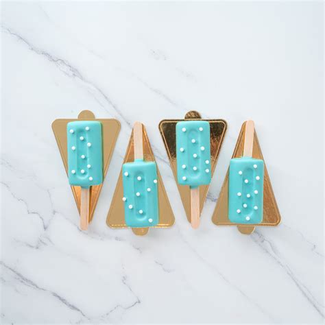 Pastry Tek Silicone Cylinder Popsicle Mold 4 Compartment 10 Count Box