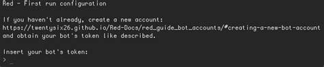 Bot Accounts Red Discordbot Documentation And Tutorials