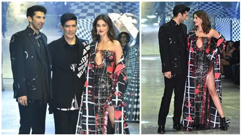 watch aditya roy kapur ananya panday s unmissable chemistry on ramp