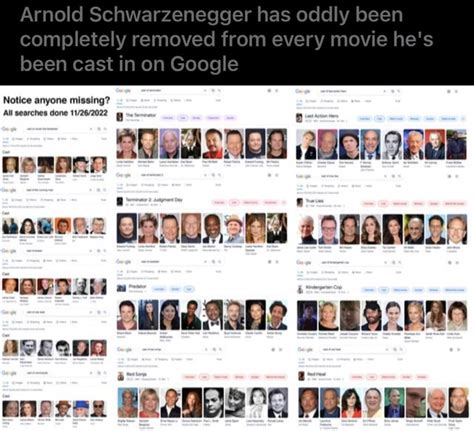 Arnold Schwarzenegger Has Oddly Been Completely Removed From Every Movie Hes Been Cast In On