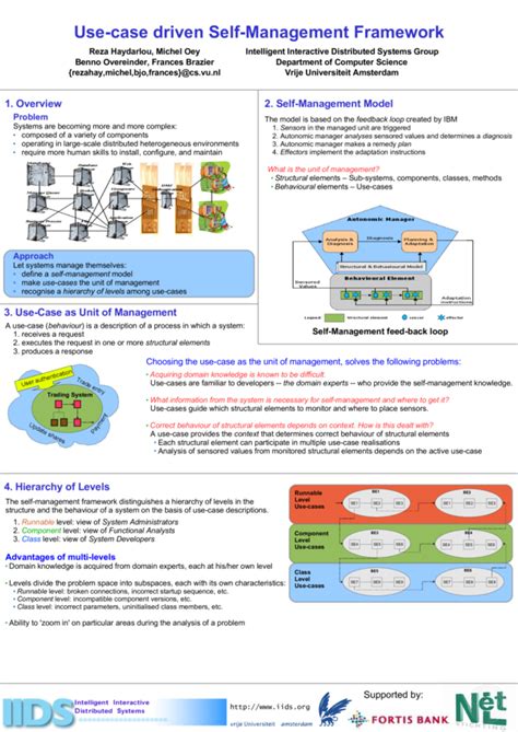 Pdf Use Case Driven Self Management Framework