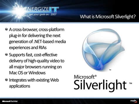 Ppt Developing Aspnet Ajax Controls With Silverlight Powerpoint Presentation Id1829822