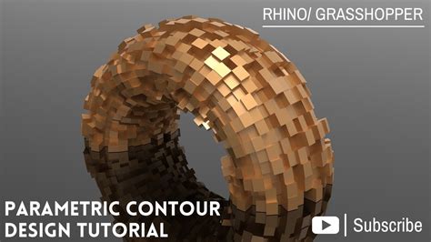 Easy Grasshopper Tutorial Parametric Contour Facade YouTube