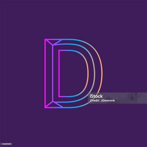 와이어 프레임 대문자 개요 베벨 3d 알파벳 디자인 0명에 대한 스톡 벡터 아트 및 기타 이미지 0명 3차원 형태 그라데이션 Istock