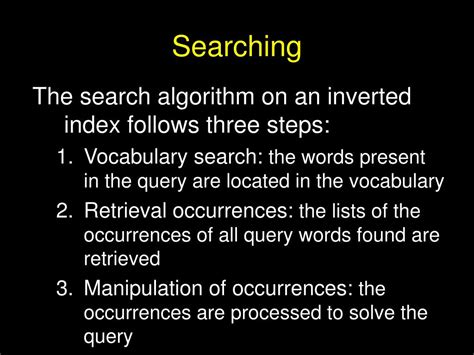 PPT Inverted Indices PowerPoint Presentation Free Download ID 3221501