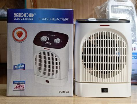 Seco Fan Heater Model Sg 369h