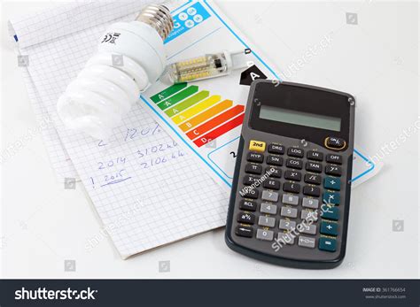Energy Efficiency Concept Energy Rating Chart Stock Photo Edit Now 361766654