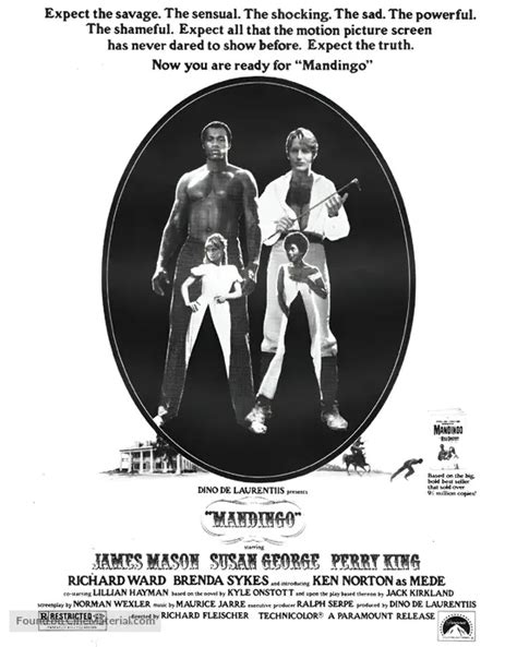 Mandingo 1975 Movie Poster