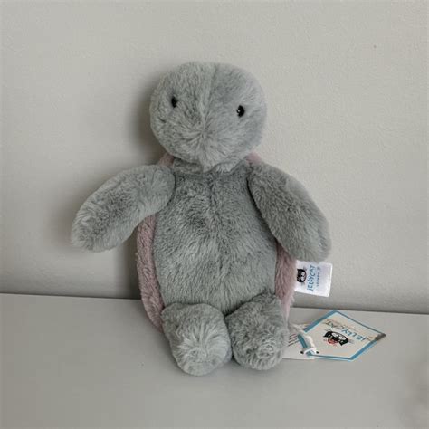 Jellycat Small Bashful Turtle 🐢 In Excellent Depop