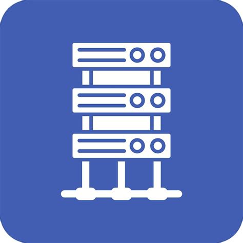 Premium Vector Server Icon