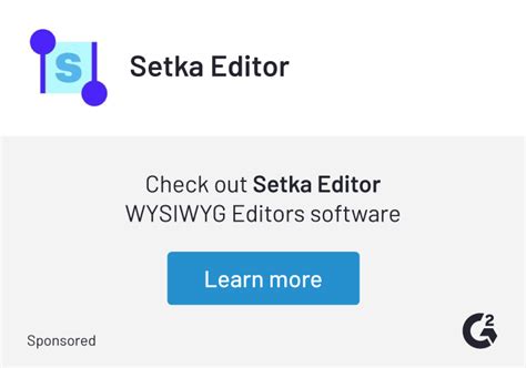 Froala Editor Features G2