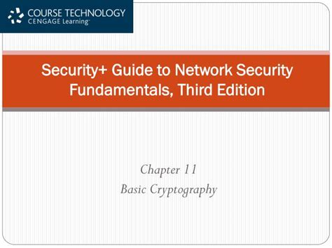 Ppt Security Guide To Network Security Fundamentals Third Edition Powerpoint Presentation