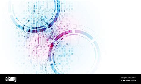 Abstract Technology Background Communication Concept Futuristic