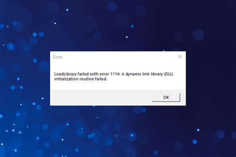 Loadlibrary Failed With Error 1114 6 Confirmed Fixes To Use Artofit