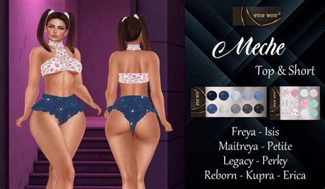 Second Life Marketplace F Meche Outfit Fatpack Add
