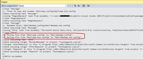 Move And Rename File With Double Extension Using Msbuild Stack Overflow