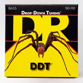 DR Strings Drop Down Tuning DDT 50 50 110 Sähköbasson kielisetti Musamaailma