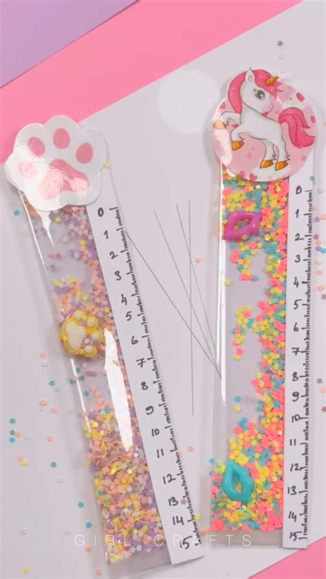 diy amazing ruler school supplies ideas elişi fikirleri kendin yap