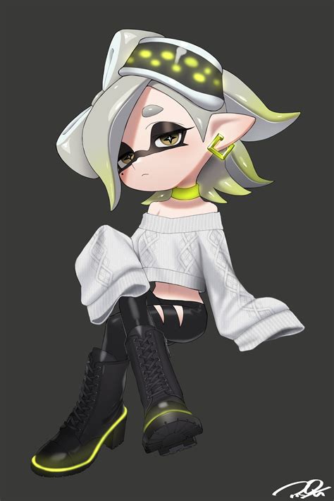 Hotaru Splatoon Marie Splatoon Image By Puchiman 4046970 Zerochan Anime Image Board