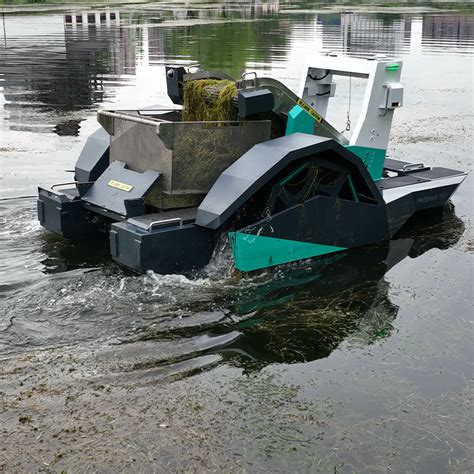 Moshark150 Unmanned Boat Small Boat For Pond Maintenance Water Surface Mowing Robot Foxtechrobot