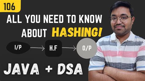 l 106 what is hashing concept java dsa placement faang youtube