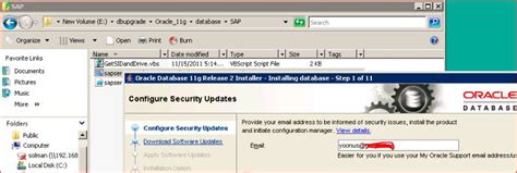 Sap On Oracle Database Upgrade 10g To 11g Sap Community