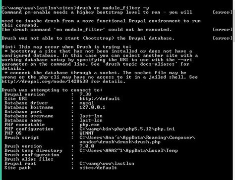 drush on an already existing project drupal answers