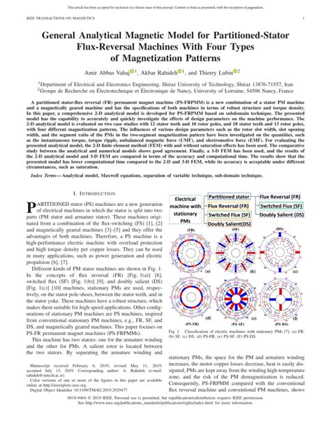 General Analytical Magnetic Model