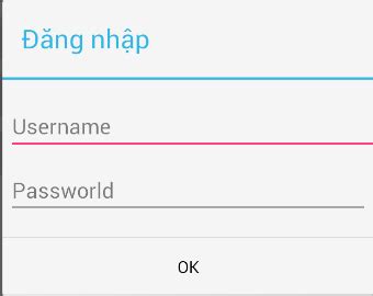 Lập trình Android Custom Alert Dialog