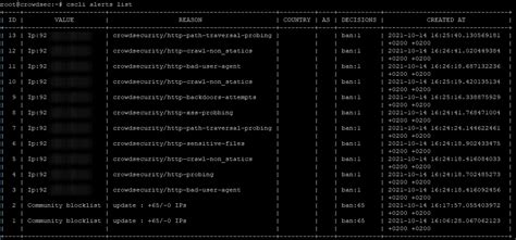 Bloquer Les Attaques Sur Son Serveur Web Apache Php Avec Crowdsec