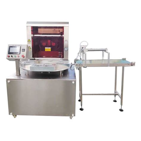 Rotary Type Modified Atmosphere Packaging Machine Tray Sealer Map400