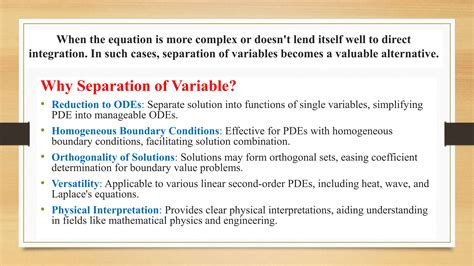 Understanding Partial Differential Equations Types And Solution Methods Pptx Physics Science