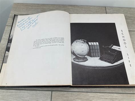 1954 Marinette Wisconsin High School Yearbook Whipurnette Class Staff