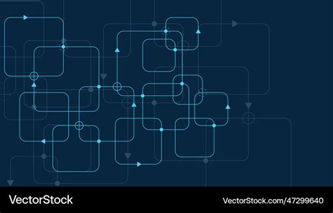 Abstract Digital Geometric Digital Royalty Free Vector Image
