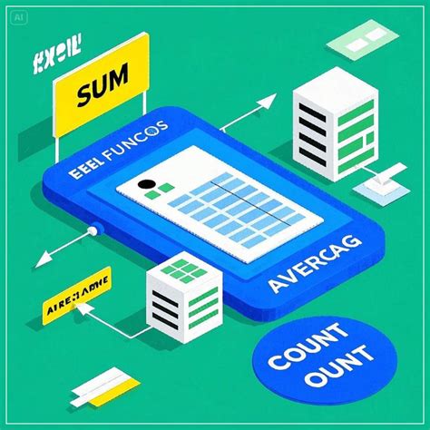 엑셀 기초 함수 가이드 Sum Average Count 쉽게 배우기