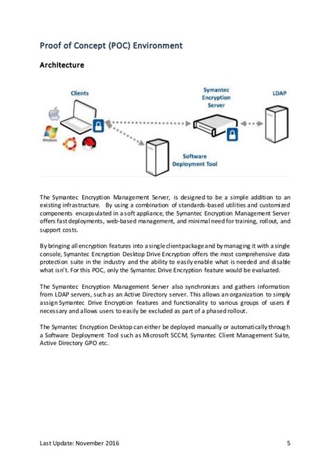 Symantec Endpoint Encryption Proof Of Concept Document